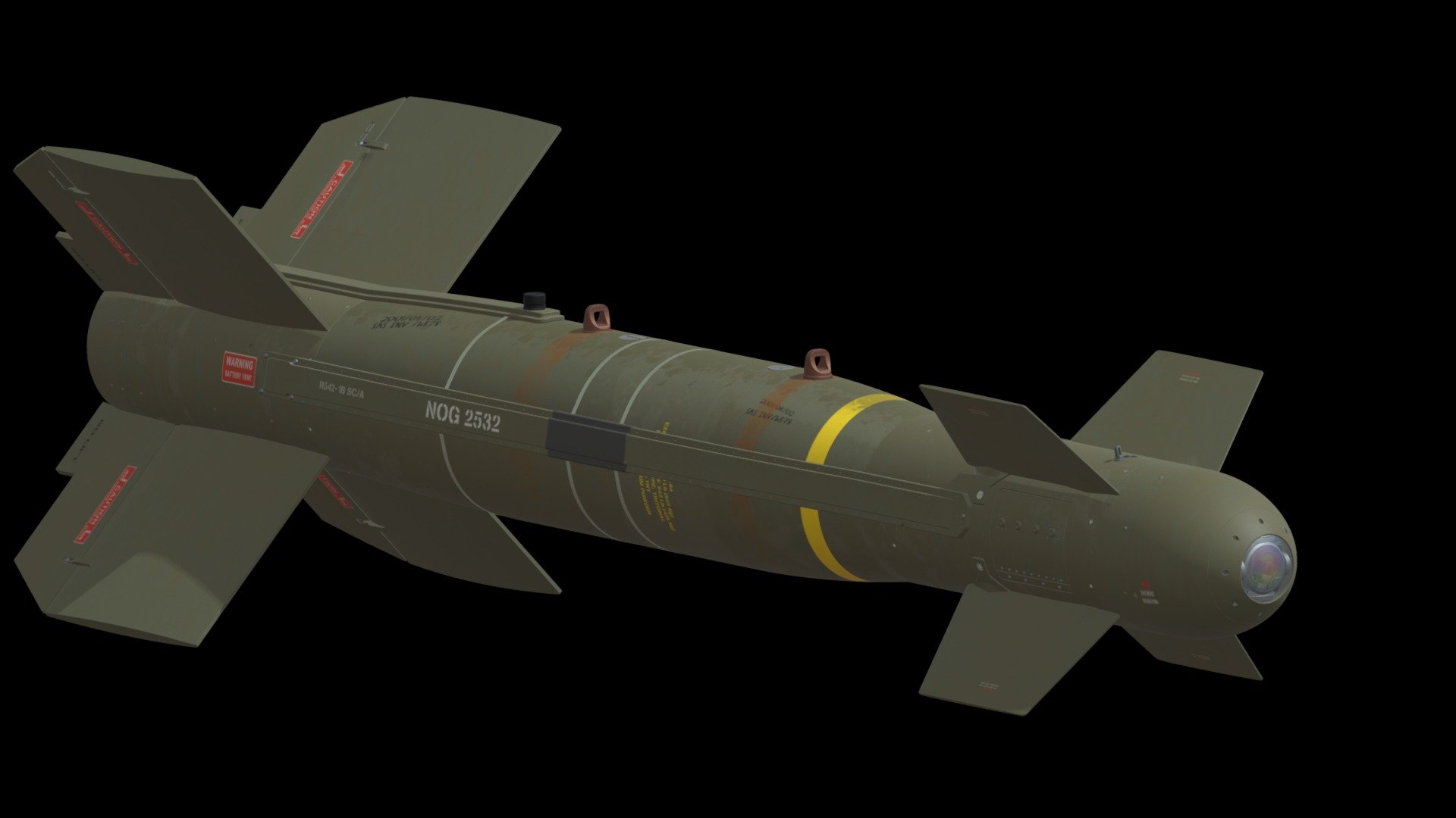 GBU-15(V)21/B - 3D model by Edgar Brito (@e.brito) [5721813] - Sketchfab