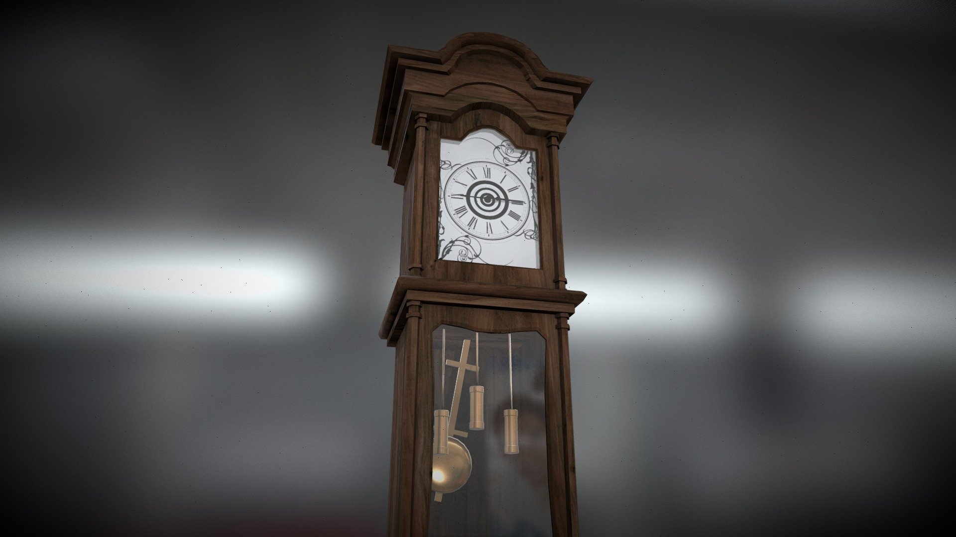 Grandfather Clock - Buy Royalty Free 3D model by POLYTRICITY ...