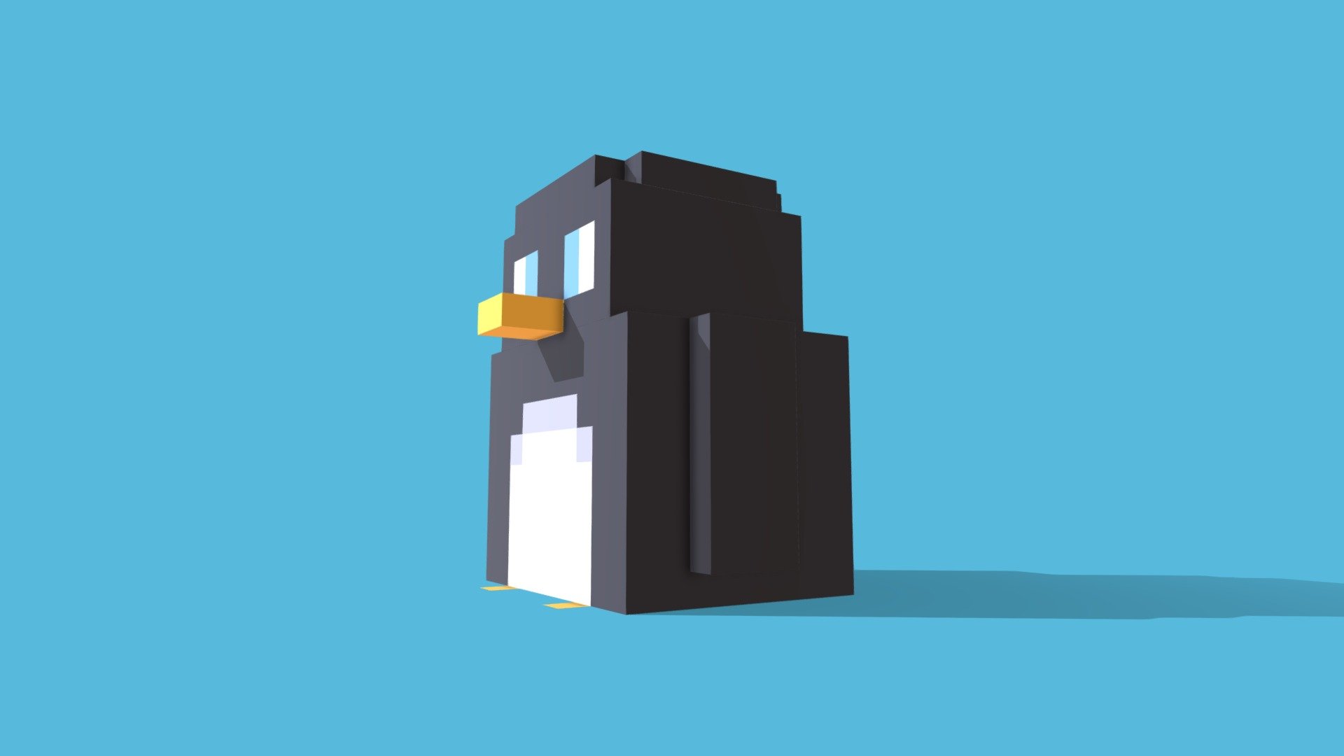 Penguin - Download Free 3D model by SuperL (@SuperLuckys) [572340f ...