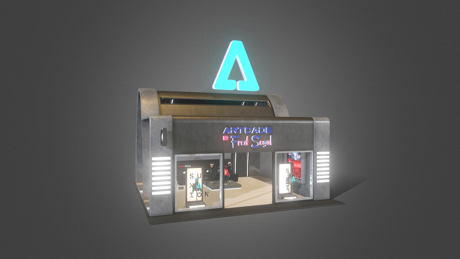 Artcade @ Fred Segal | Modifications | MVFW - 3D model by Low Poly ...
