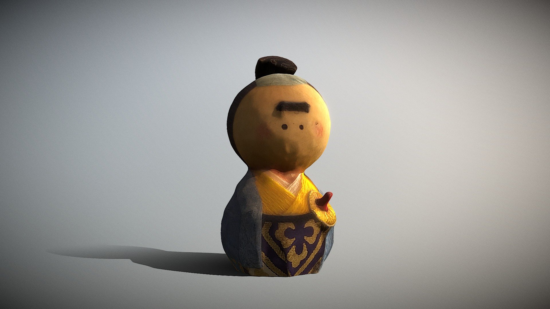 Little Samurai - 3D model by odineidolon [57258ec] - Sketchfab