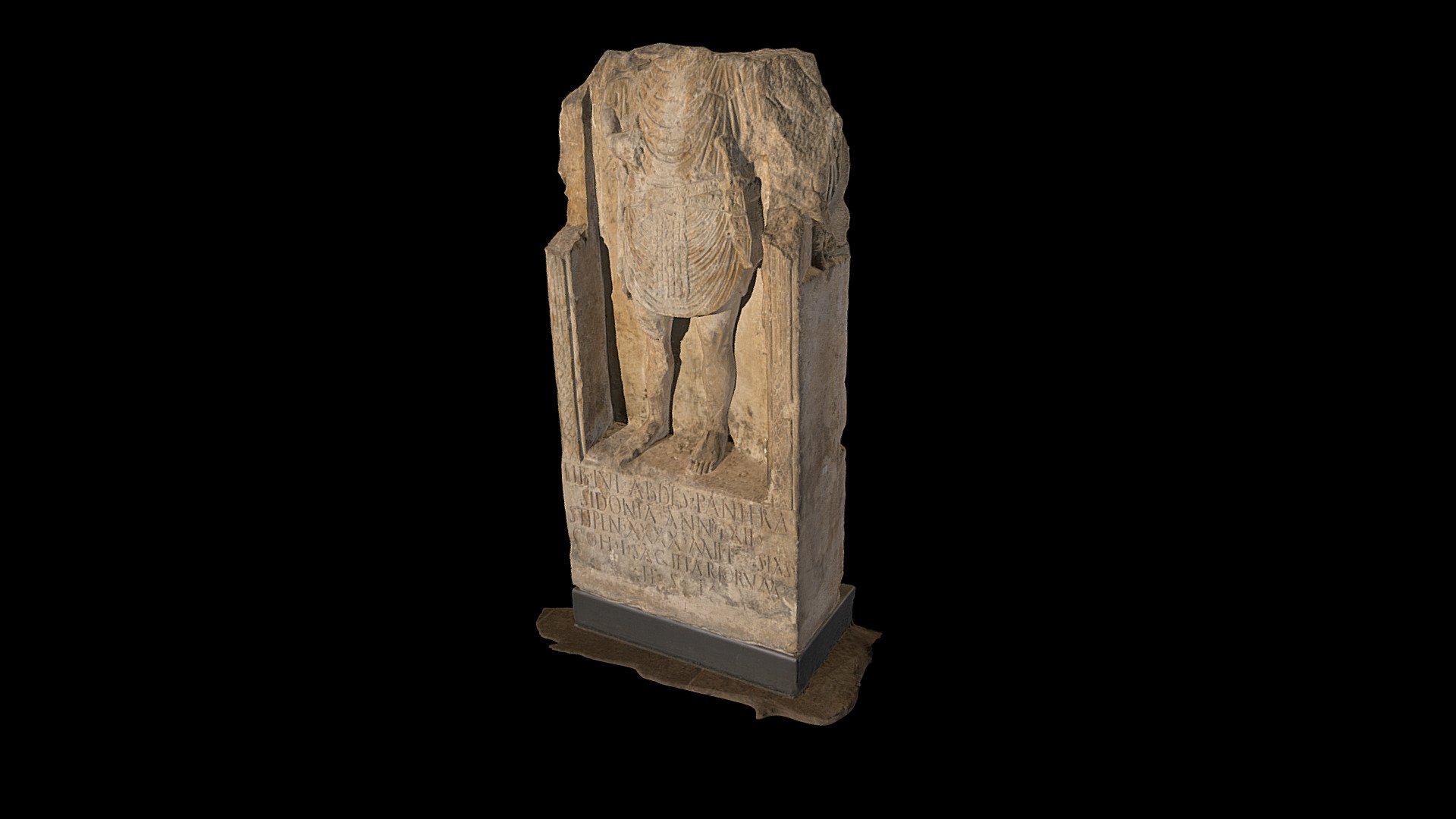 Tombstone of Tiberius Julius Abdes Pantera - 3D model by Scanmotion ...