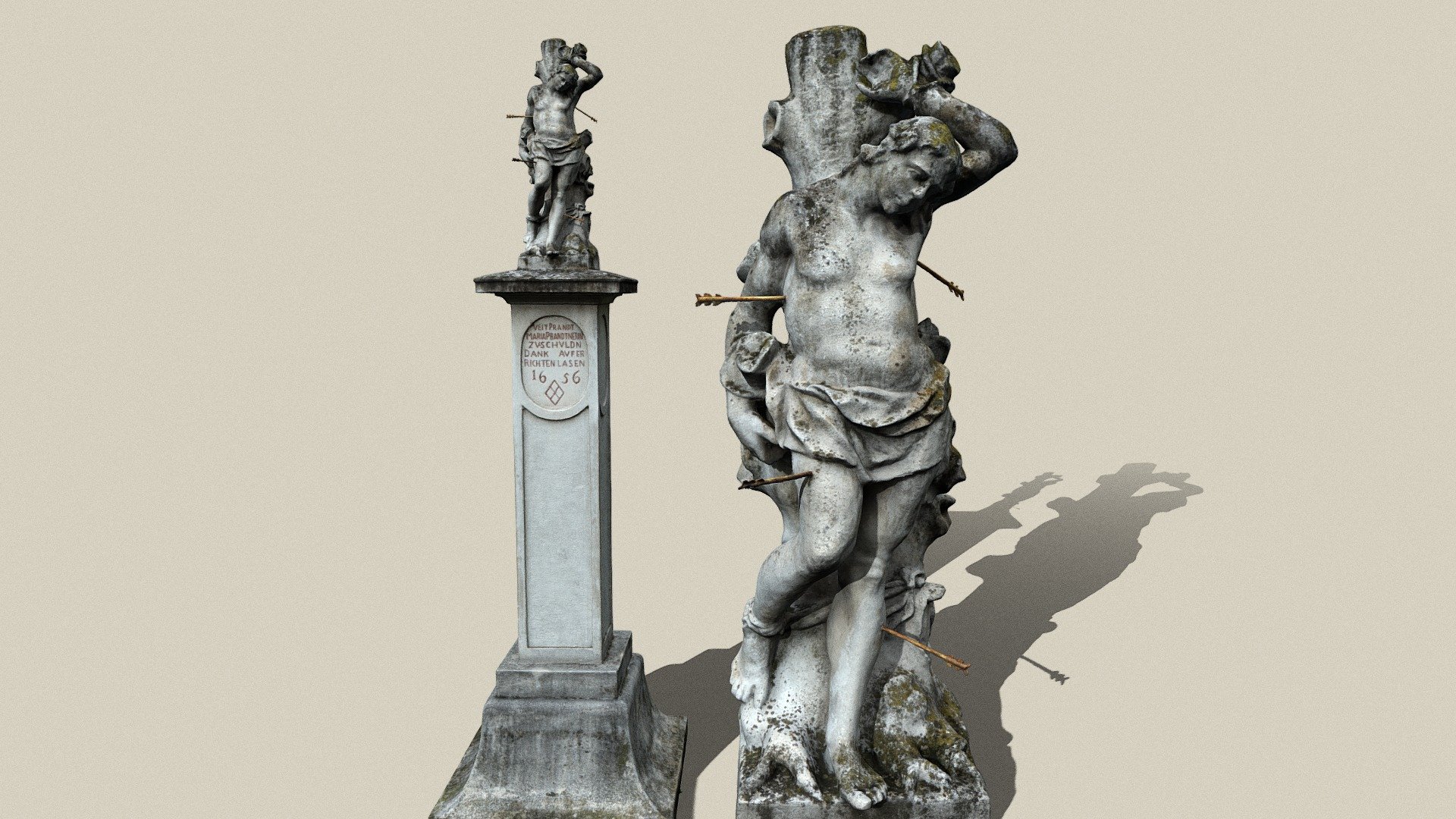 Hl. Sebastian - Download Free 3D model by noe-3d.at (@www.noe-3d.at ...