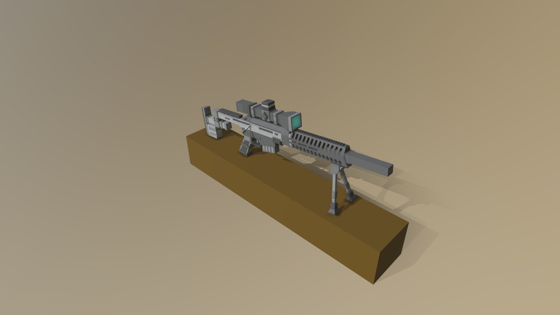 Sniper CS5_Qx3000 - 3D model by Dymon [5727122] - Sketchfab