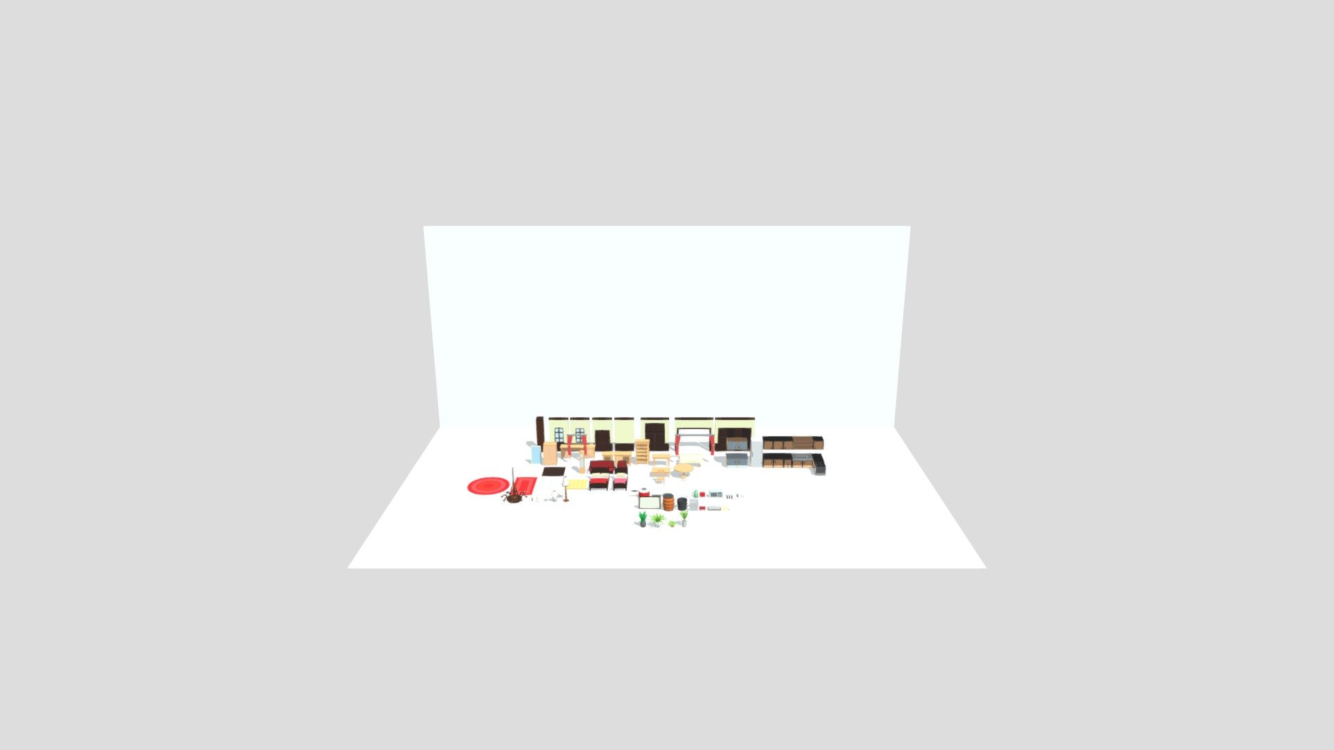 Asset Pack - Home & Stylized Decor - 3D model by Fabricio Bielly ...