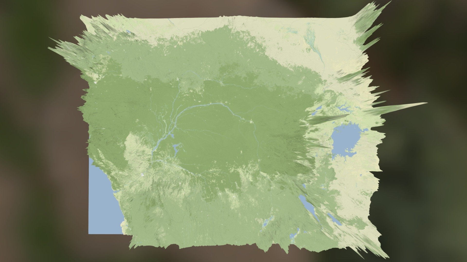 Congo Basin - 3D model by Yang (@bluepaint0218) [5727cd0] - Sketchfab