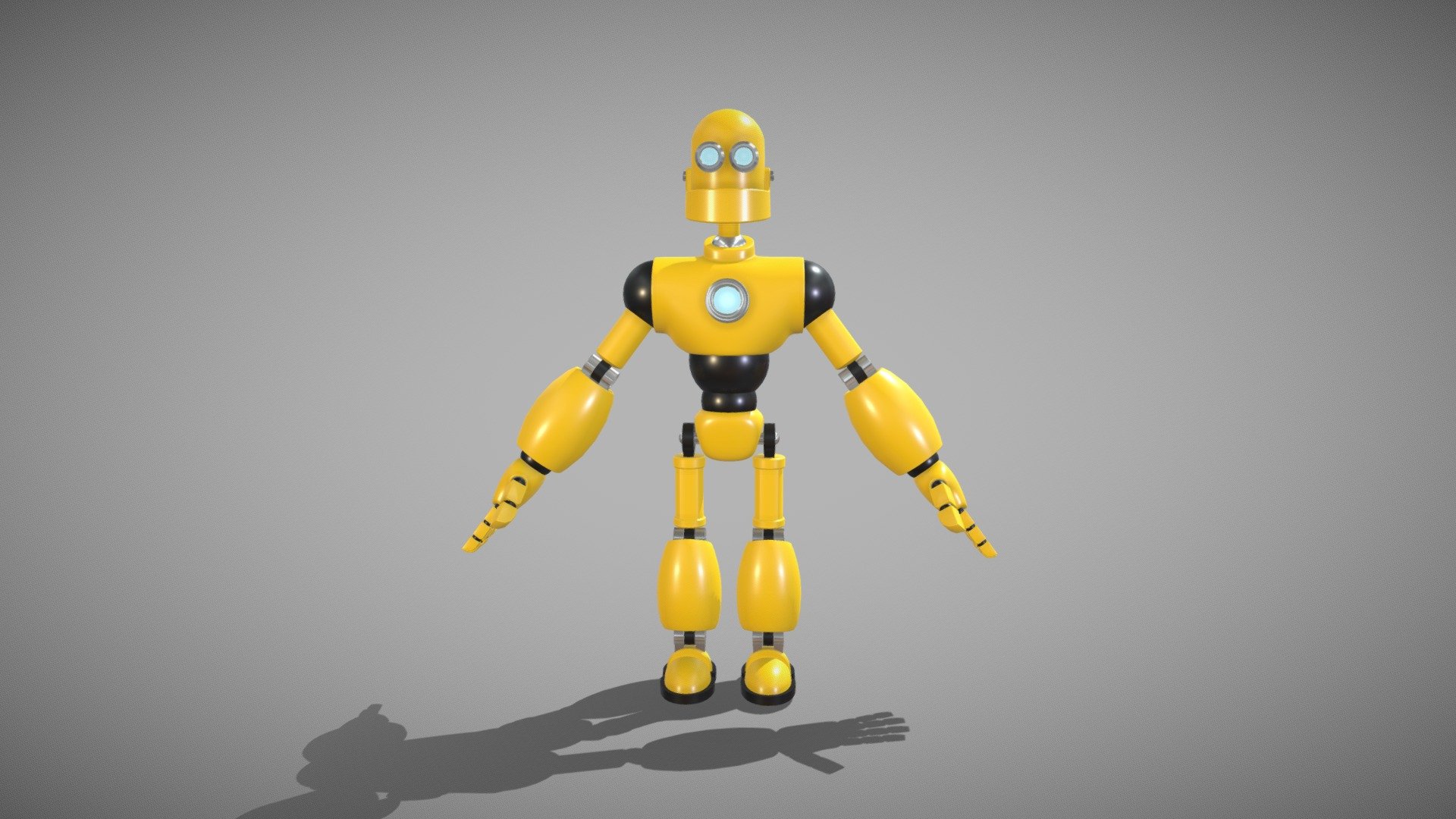 Robot - Download Free 3D model by Quadrad0 [57292ca] - Sketchfab