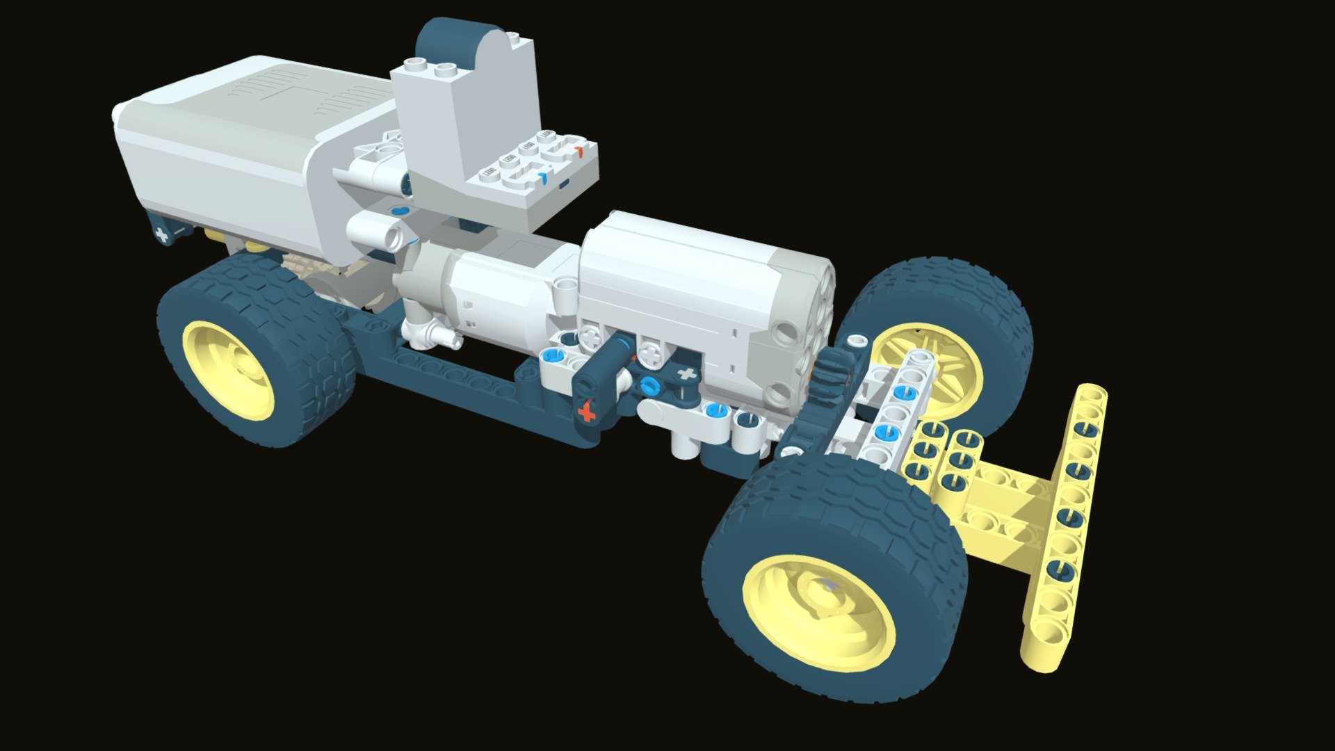 Rear-Wheel Drive SUV LEGO MOC - Download Free 3D model by NickyTech ...