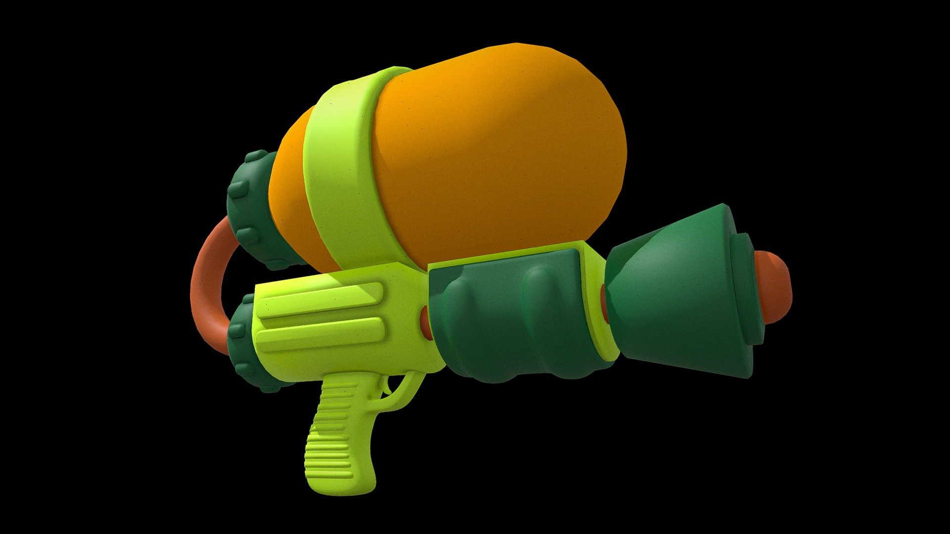 Splattershot - Download Free 3D model by GLaWA_RaKoB (@parutur ...