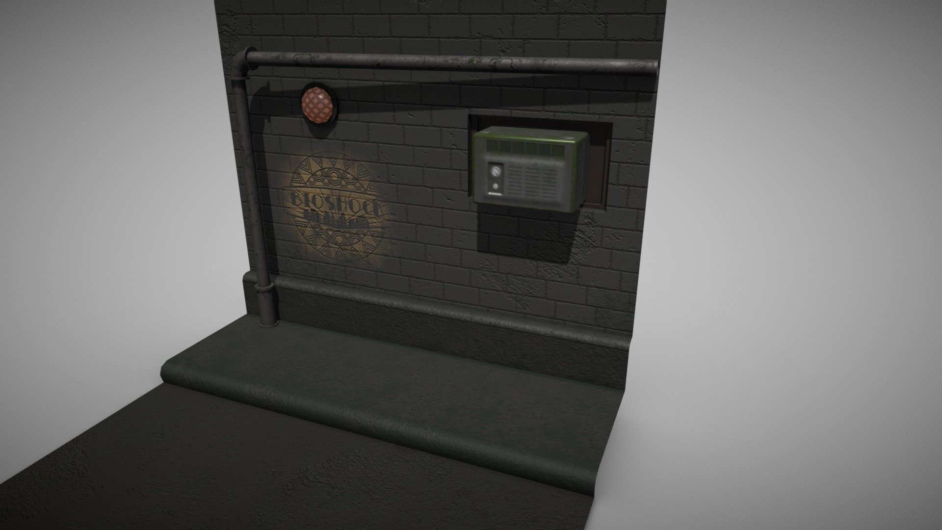 Alley - Rapture Edition - 3D model by joshuafaggion [572a4c5] - Sketchfab