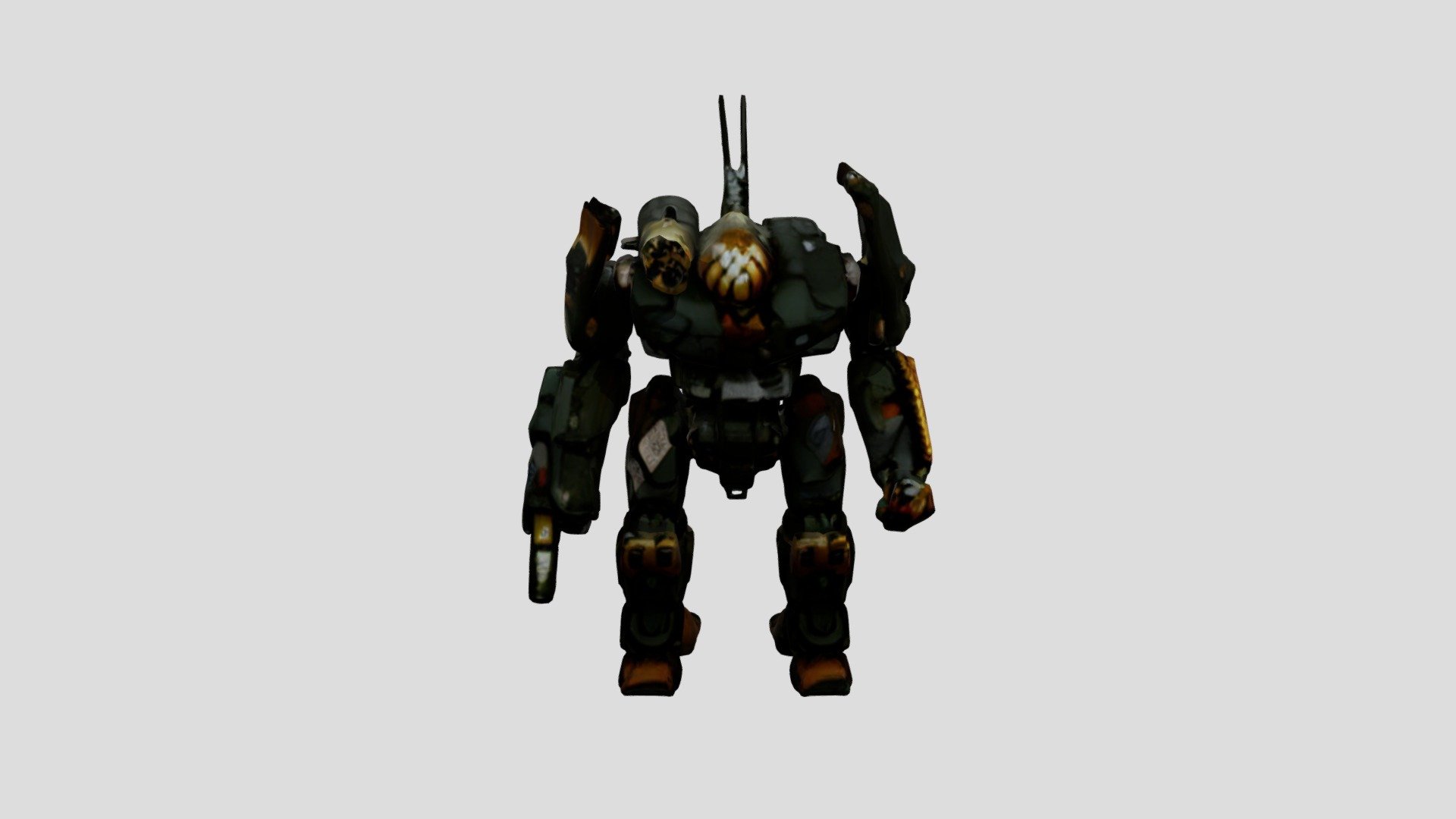 Griffan Battlemech - Download Free 3D model by sszukala [572b06c ...