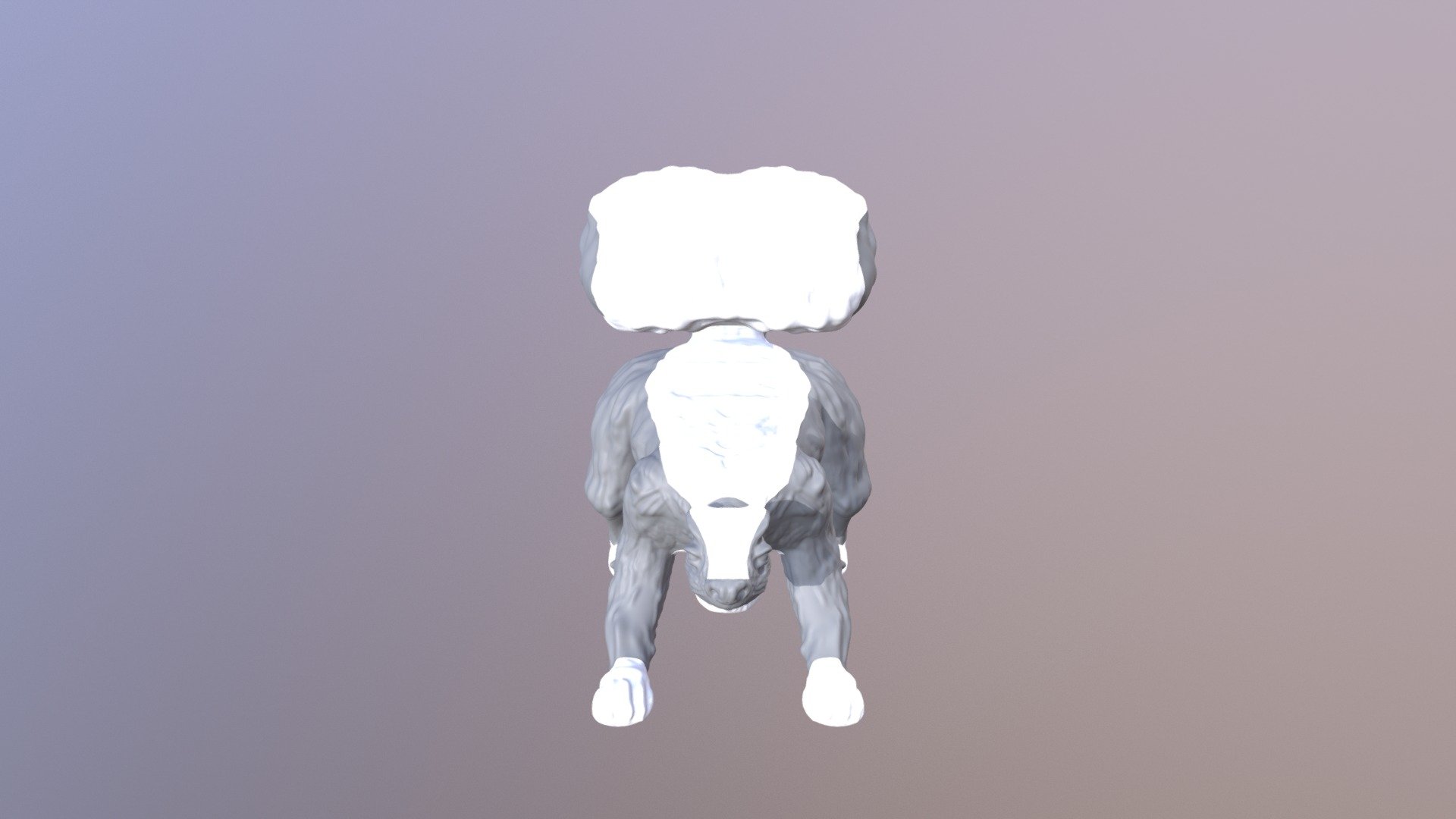 Sculpt January Day 27 FLUFFY - 3D model by HobanOsPlaytime [572ba7b ...
