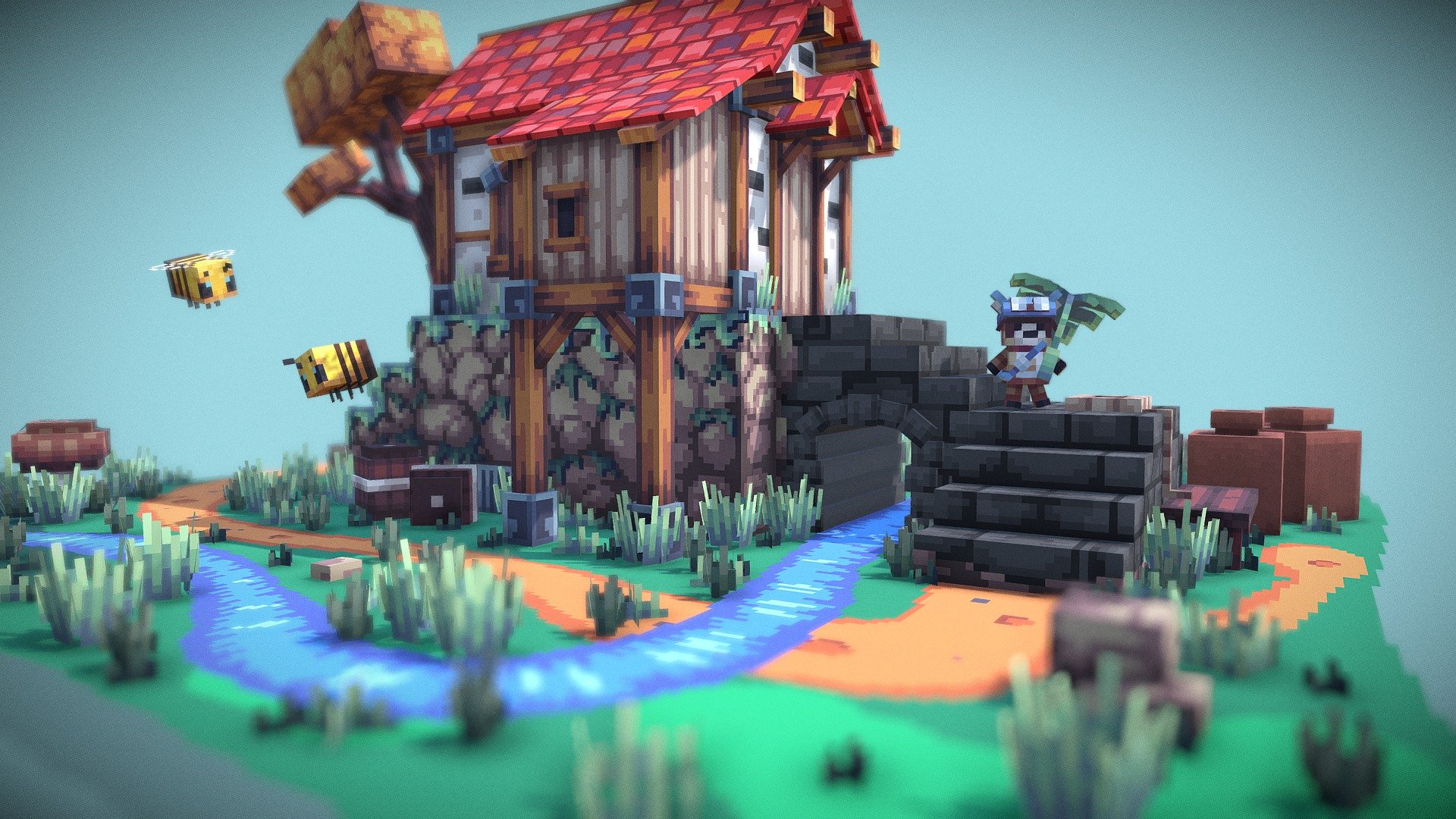 Fantasy_House [Miniature] - 3D model by Maks - Art (@maksart1) [572d37a ...
