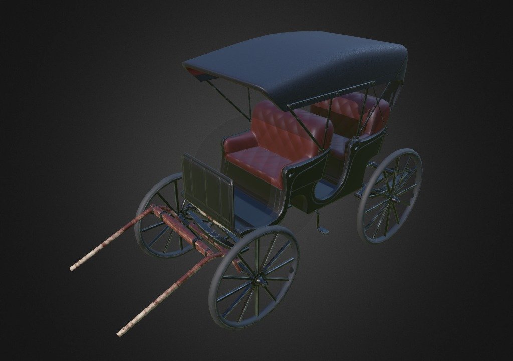 Carriage - 3D model by svg3d [572e251] - Sketchfab