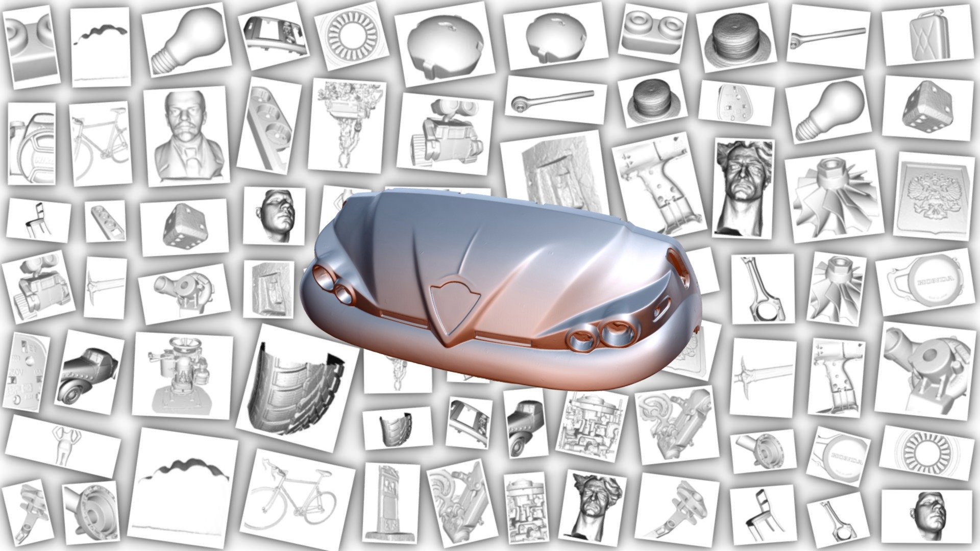 Капот - 3D model by CAD-LAB (@3dscaning) [572e8d2] - Sketchfab