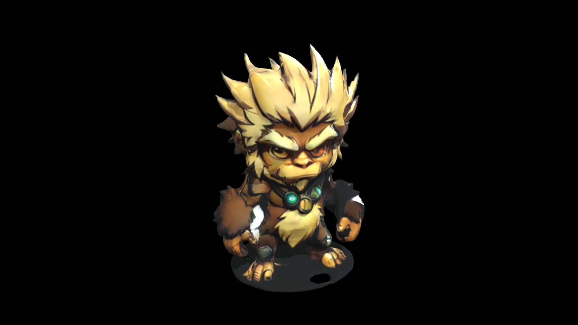 Cartoon character Introducing the fearsome, yet - Download Free 3D ...