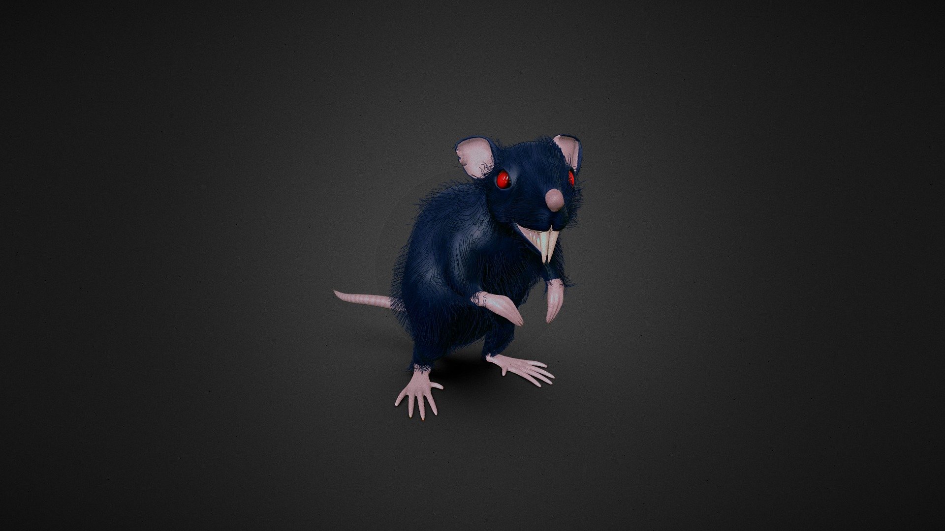 Dire rat - 3D model by Polywerk3d [572f974] - Sketchfab