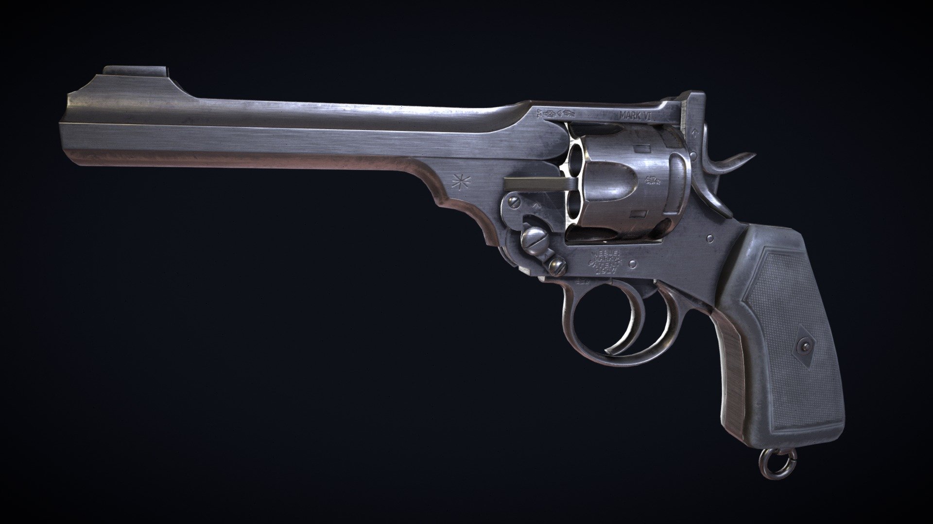 Webley Mk VI - Download Free 3D model by Medji [573296e] - Sketchfab
