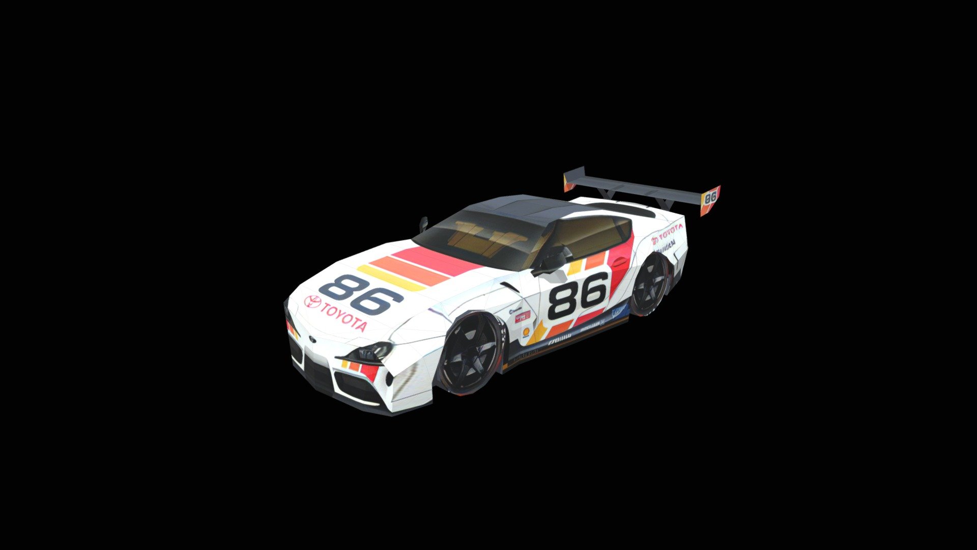 Toyota GTR Paper Model - 3D model by Aung Thuya (@alexthuya9999 ...