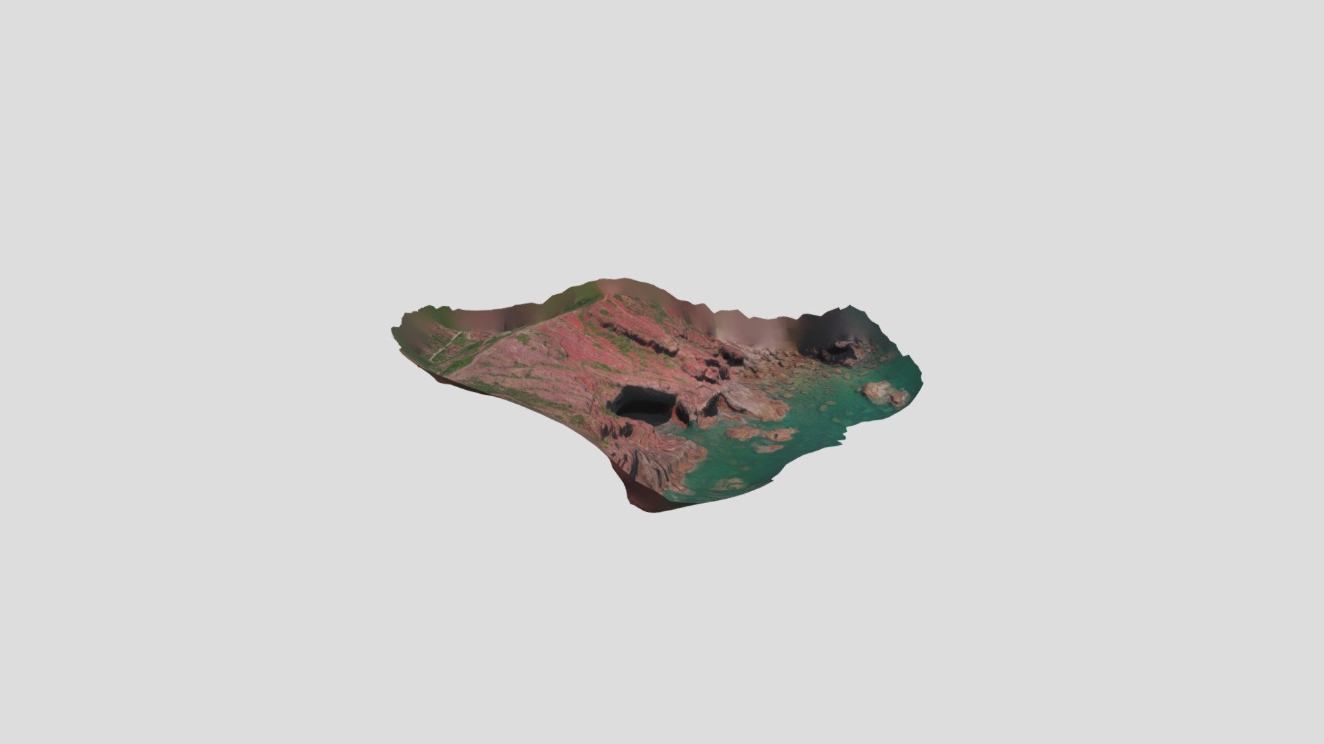 Normal Fault in Port Island - 3D model by CUHK Earth System Science ...