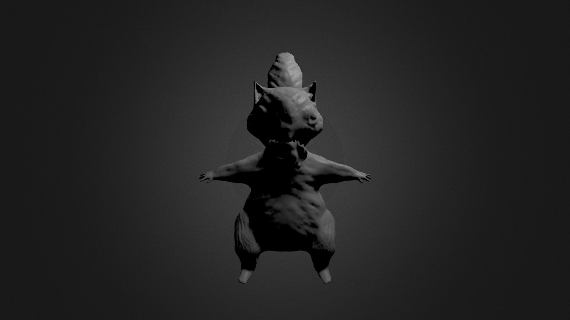 Rabid Squirrel - 3D model by NeilAllenVernon [5736d90] - Sketchfab