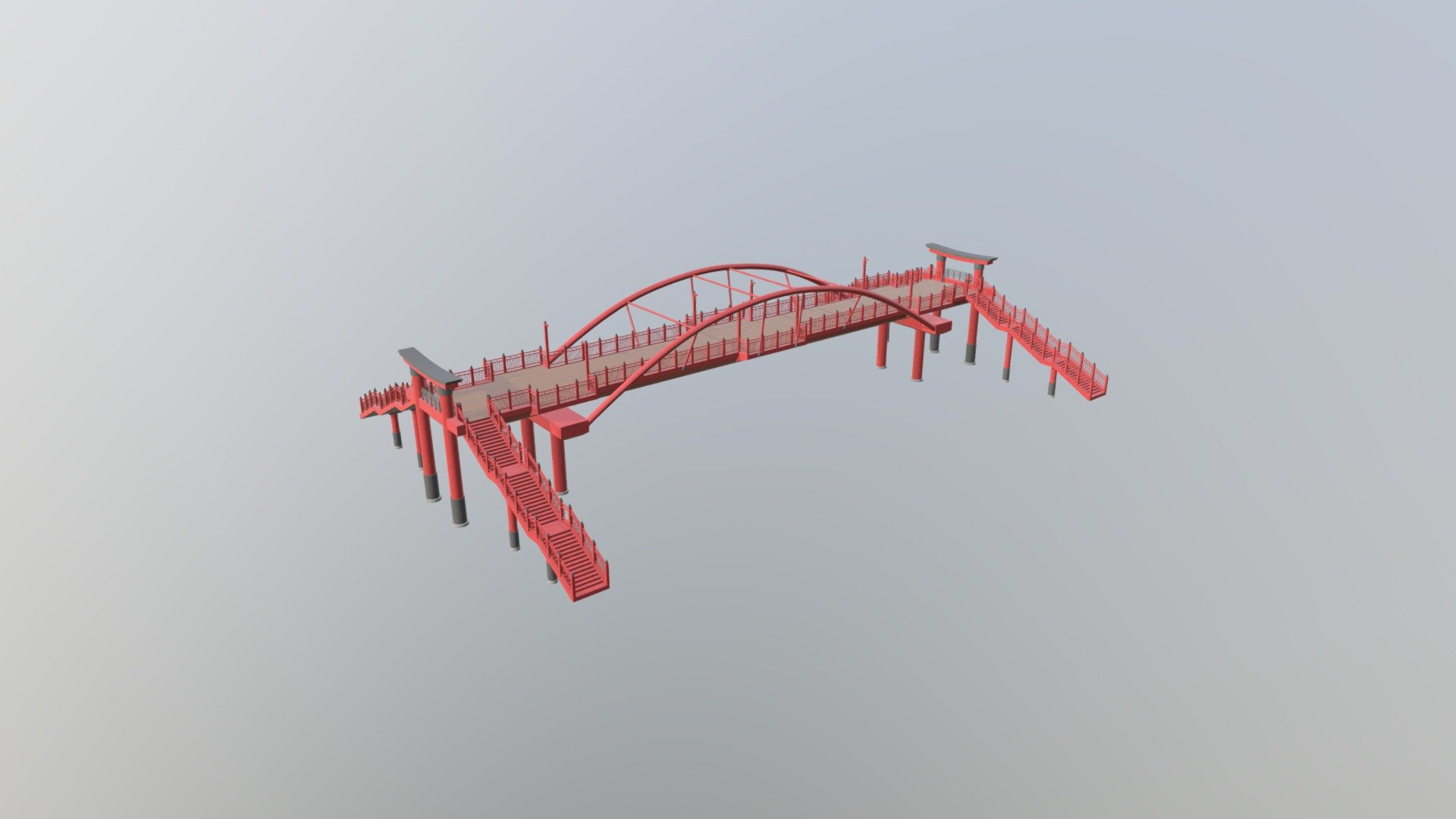 Hinoki_brigde - Download Free 3D model by LuuNhung (@luutonhung89 ...