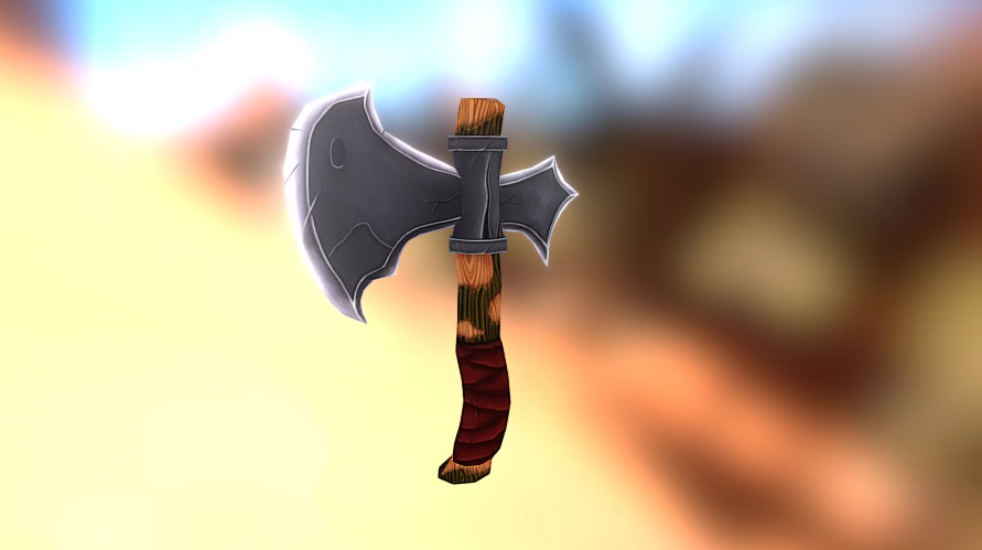 Throwing axe - 3D model by pepkata [5737f03] - Sketchfab
