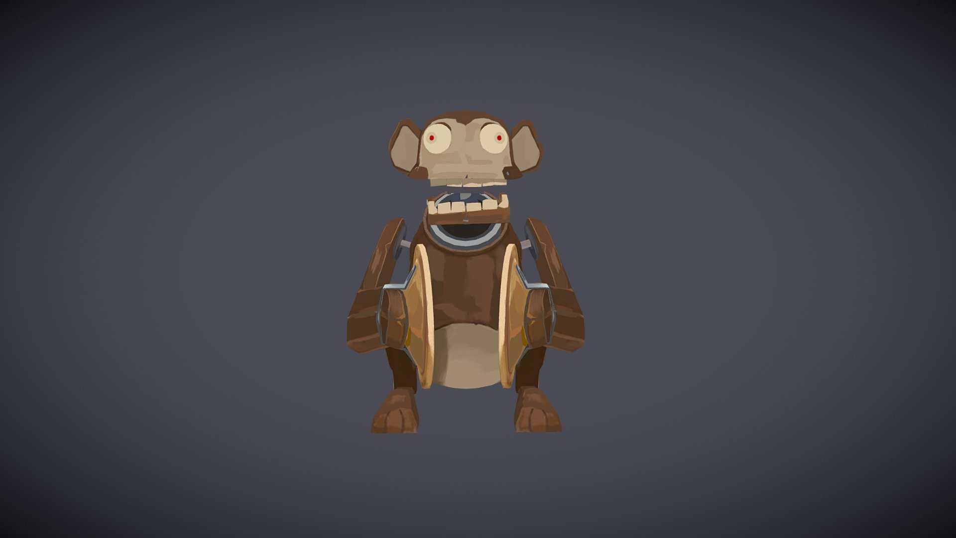 Monkey Bomb from Arcane - 3D model by j4ibita [5738b16] - Sketchfab