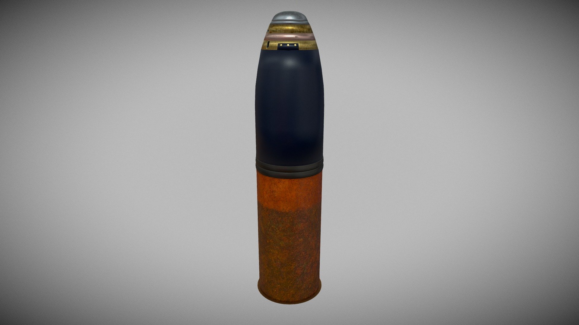 18pdr High Explosive Shell - 3D model by Will7200 [573989c] - Sketchfab