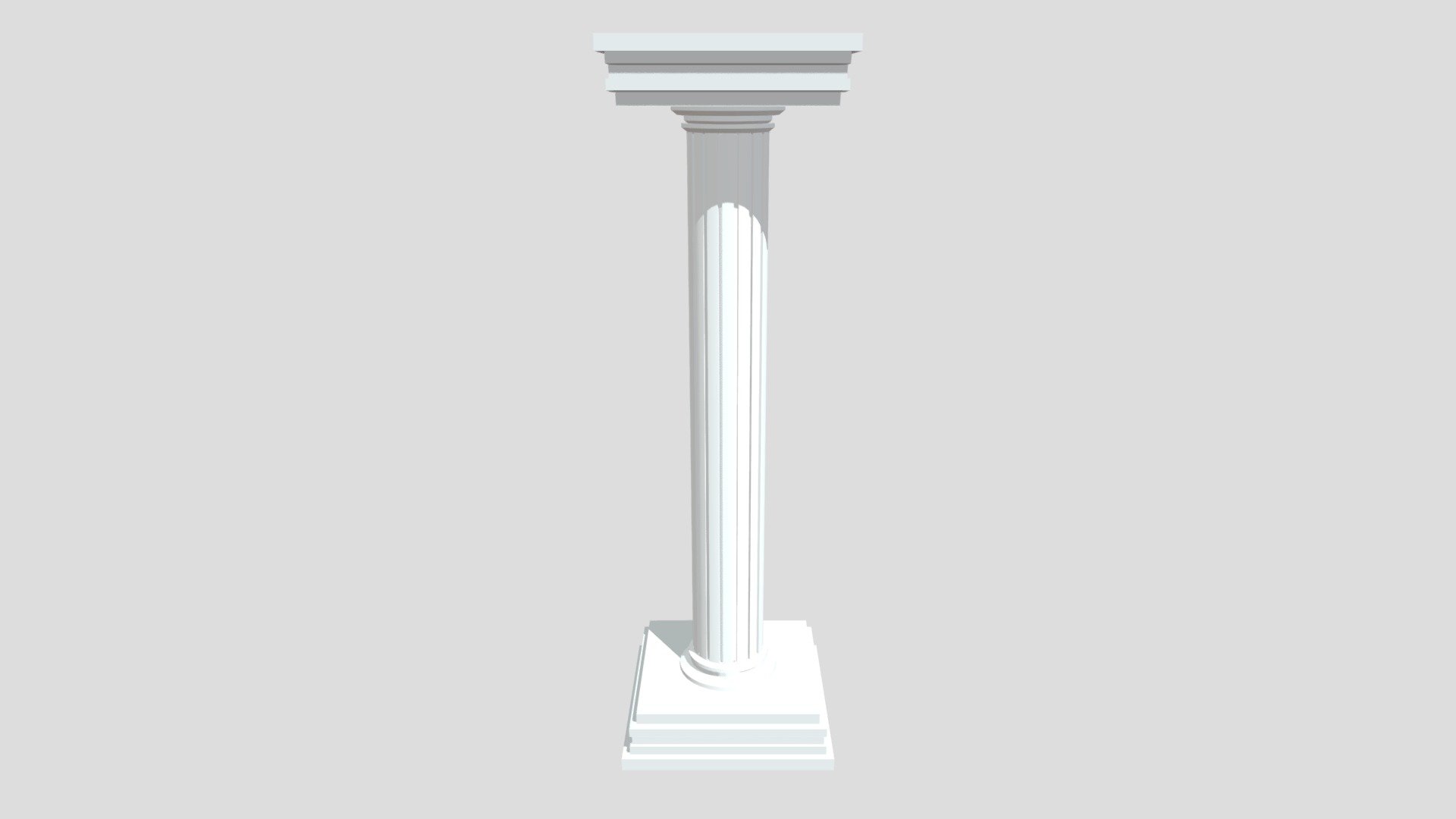 Basic Pillar - Download Free 3D model by M.Shringesh*** (@msingam1234 ...