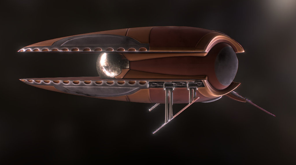 Solar sailer - 3D model by Juhani Partanen (@jochanan) [573a4cd ...