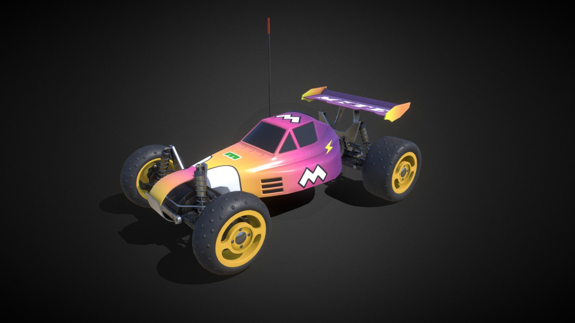 Dust Mite (Re-volt) - 3D model by TheDevilsEye [573a609] - Sketchfab