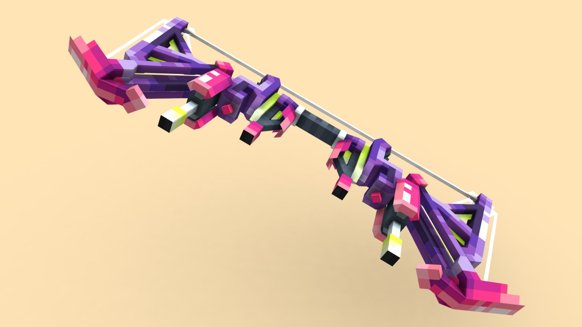 Purple Tactical Bow | Roblox Skywars - 3D model by Nitsan [573b85c ...
