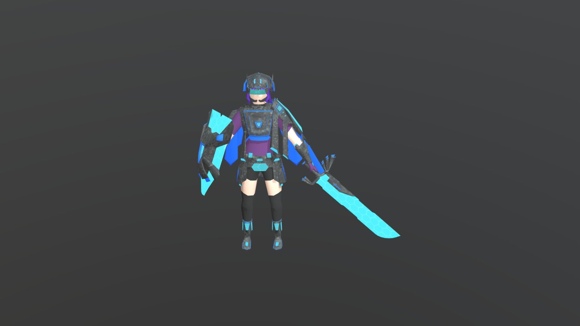 Soldadada futurista ligera - Download Free 3D model by Pretzel ...