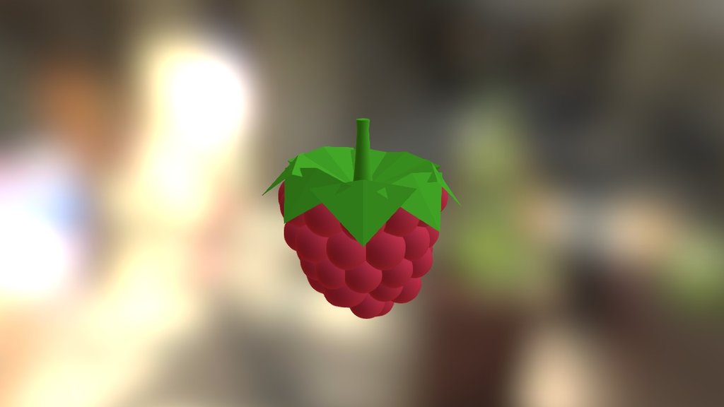 Raspberry - 3D model by pandolarbear [573d4a2] - Sketchfab