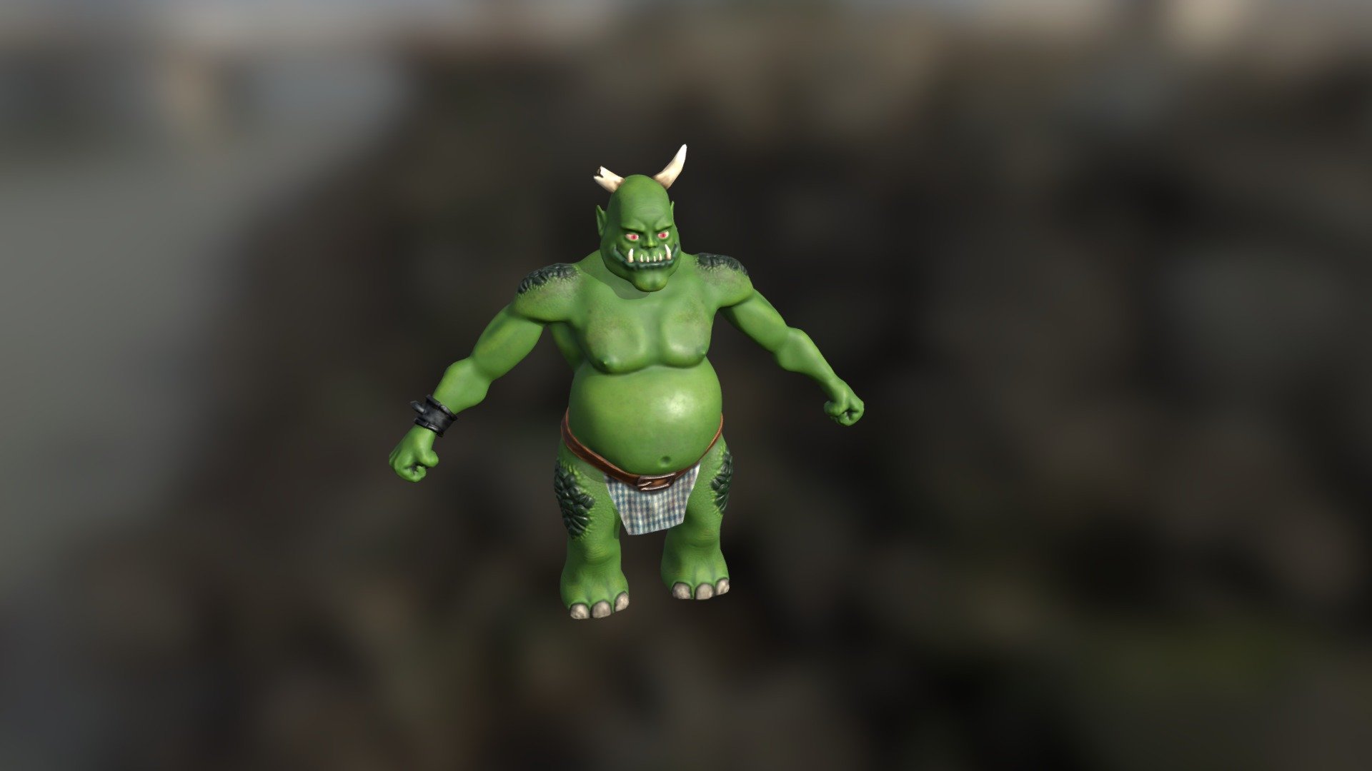 Ogre/Orc - 3D model by Tom (@Tom_the_monkey) [5740471] - Sketchfab