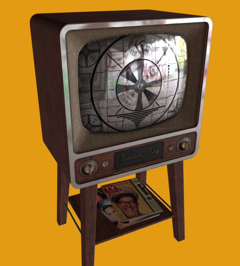 Old Telly - 3D model by Carlos Villalba (@carlosvillalba) [5740732 ...