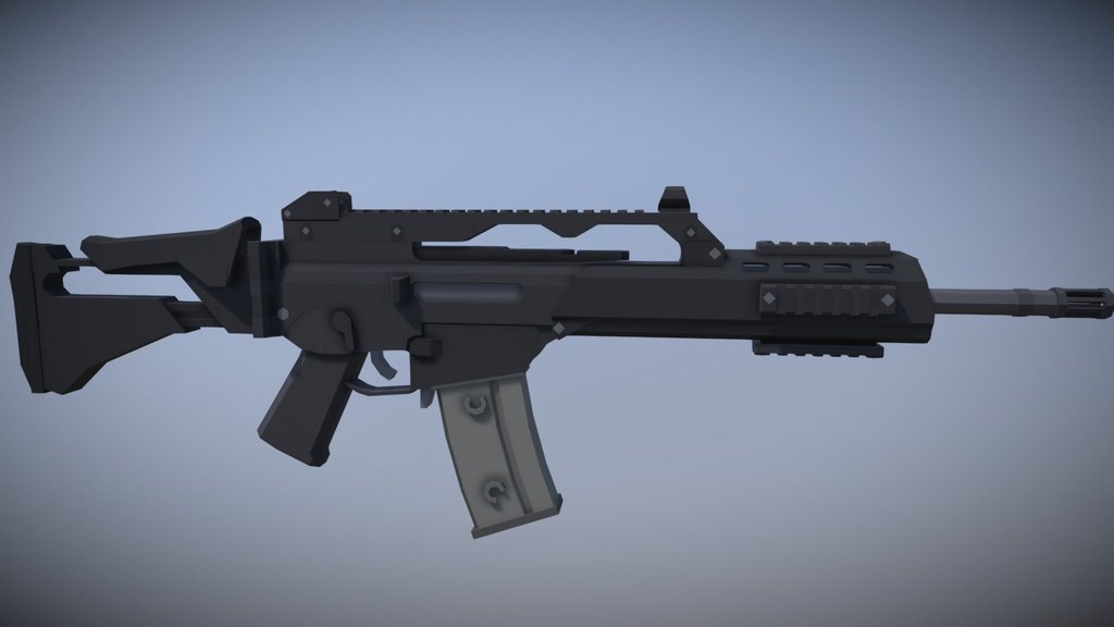Assault Rifles - A 3D model collection by lt.tse (@lttse) - Sketchfab