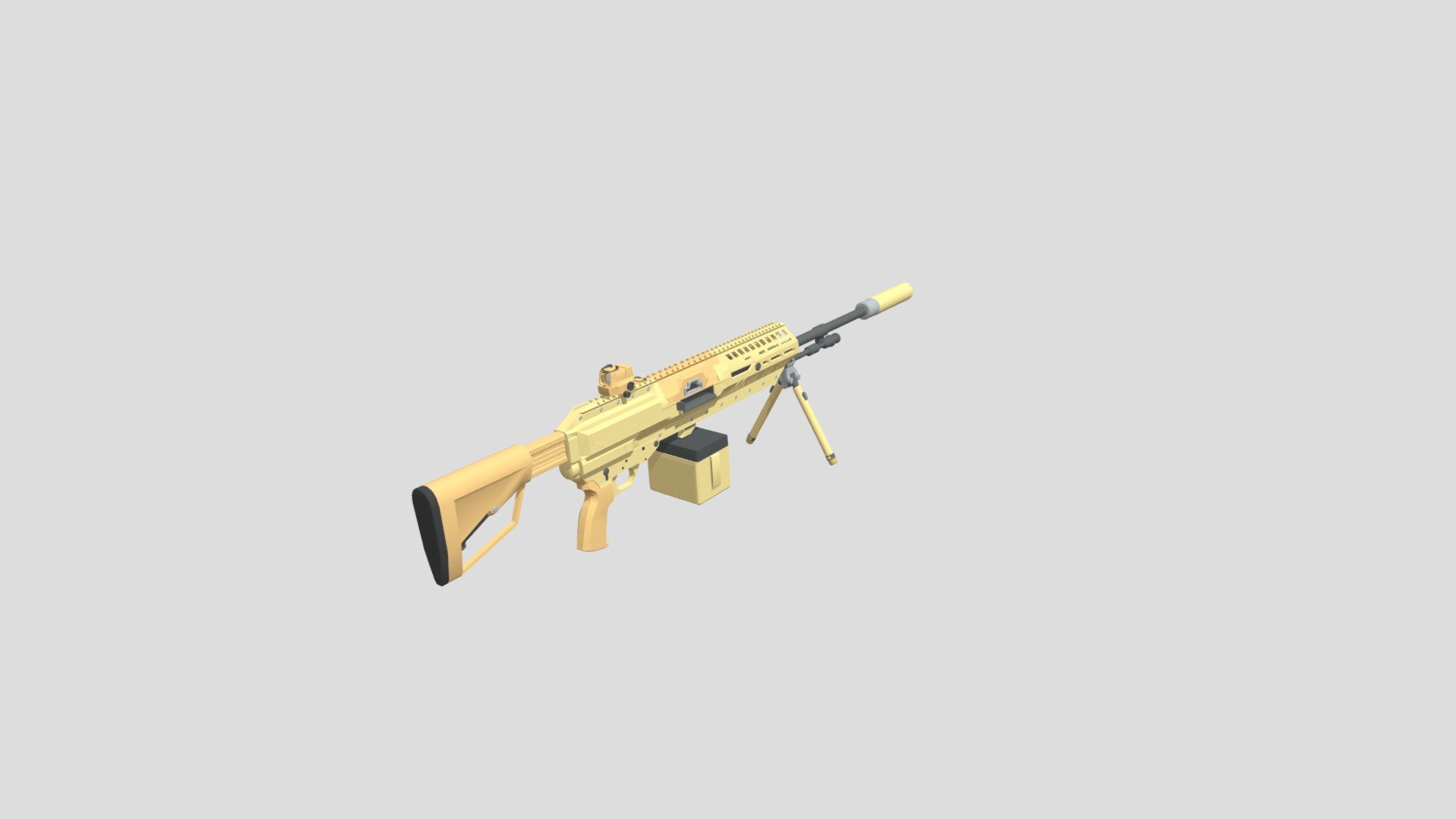 M250 LMG - 3D model by Atherline5 [5743707] - Sketchfab