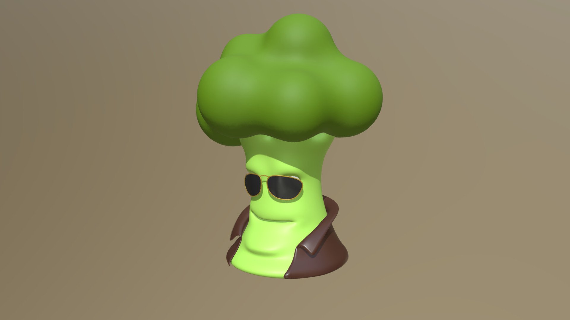 Cool Broccoli - Download Free 3D model by FeatheredSnek [5744520 ...
