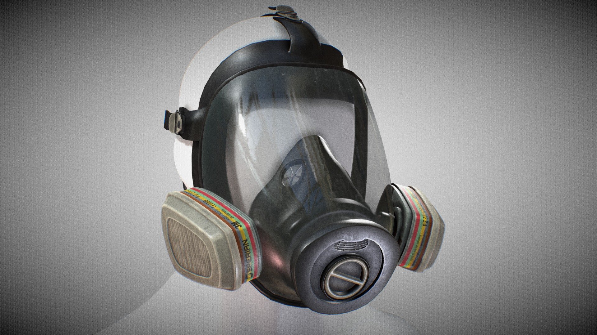 Gas Mask - 3D model by Spartwoo_3D_ARTIST [5744593] - Sketchfab