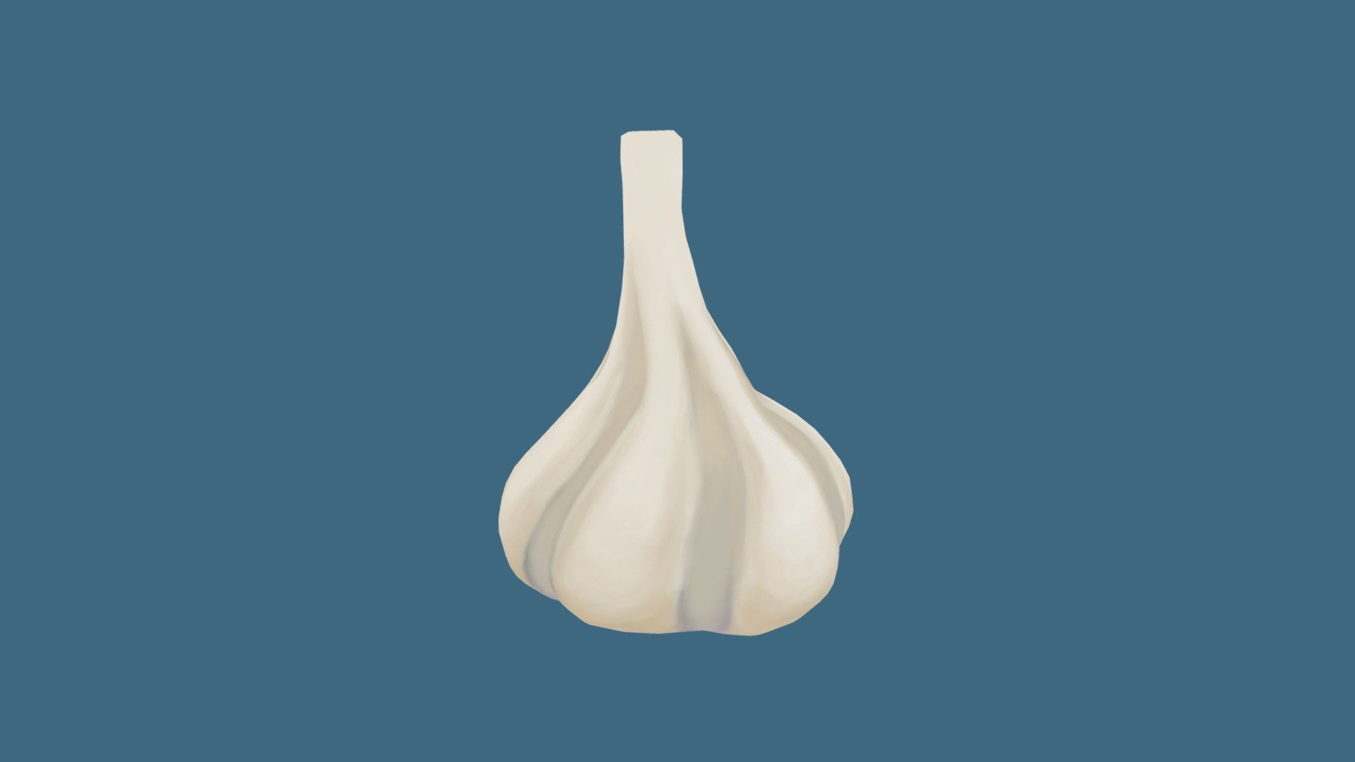 Garlic Handpaint - 3D model by Decalibrator [5745168] - Sketchfab