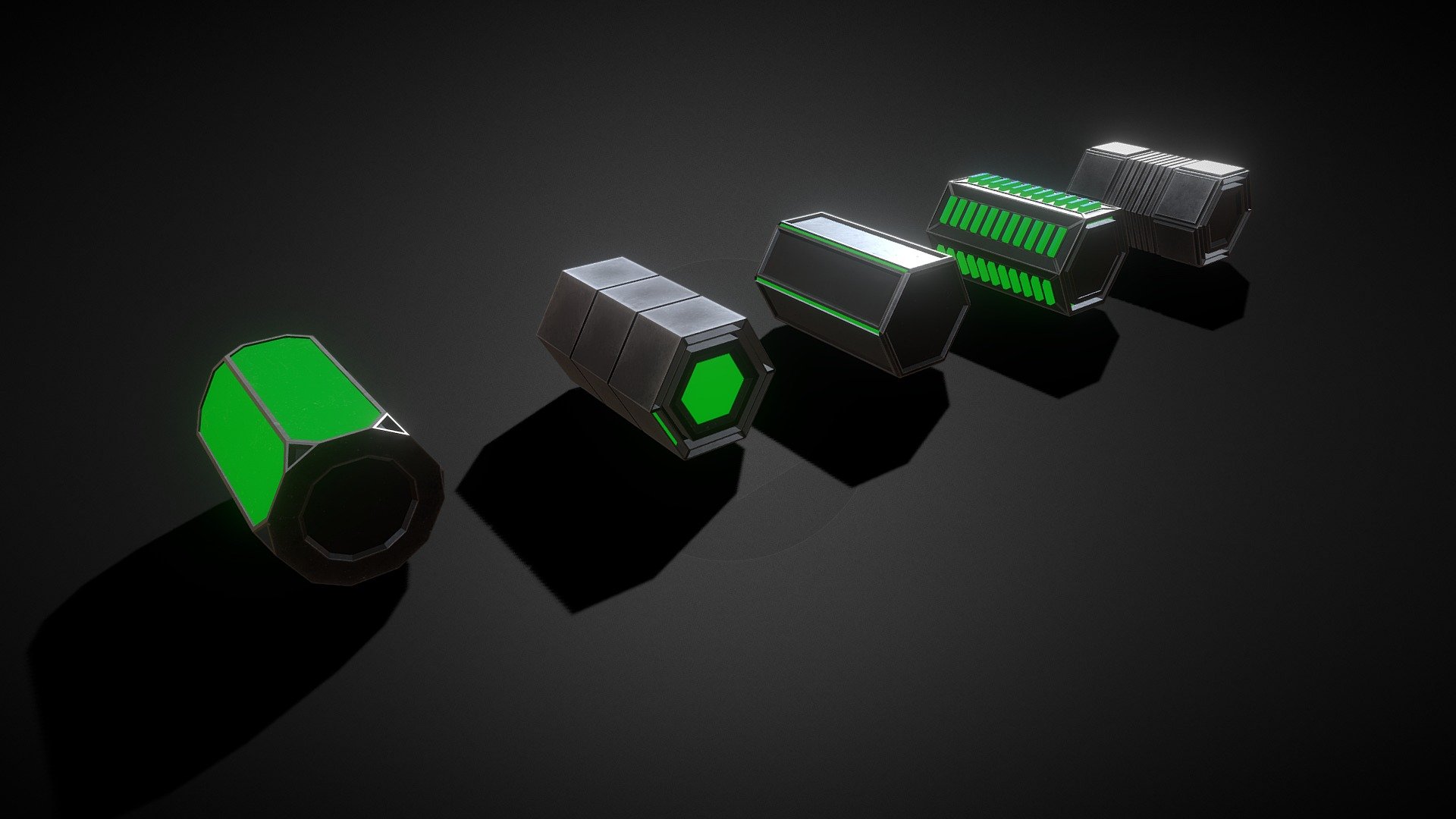 N Gon Box Collection Metal (Part Two) - Buy Royalty Free 3D model by Md ...