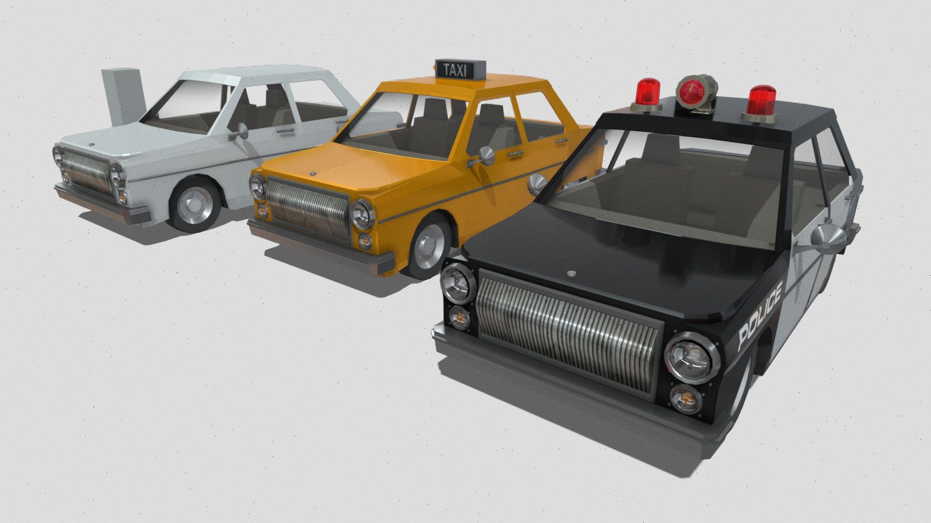 1970s Ferret Cars: The Arbet - 3D model by Signalrenders [57452be ...
