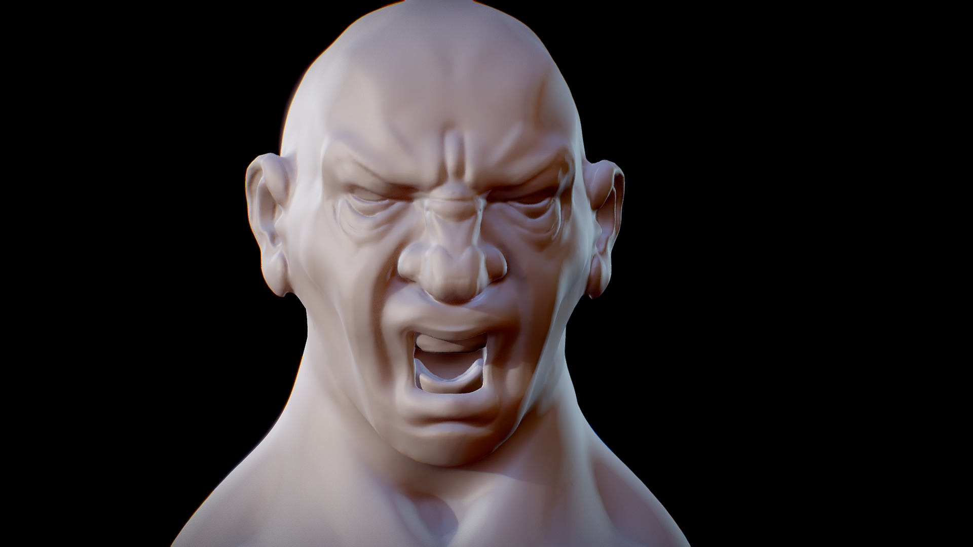 #SculptJanuary19 - Day09 Rage - 3D model by Bohdan Lvov ...