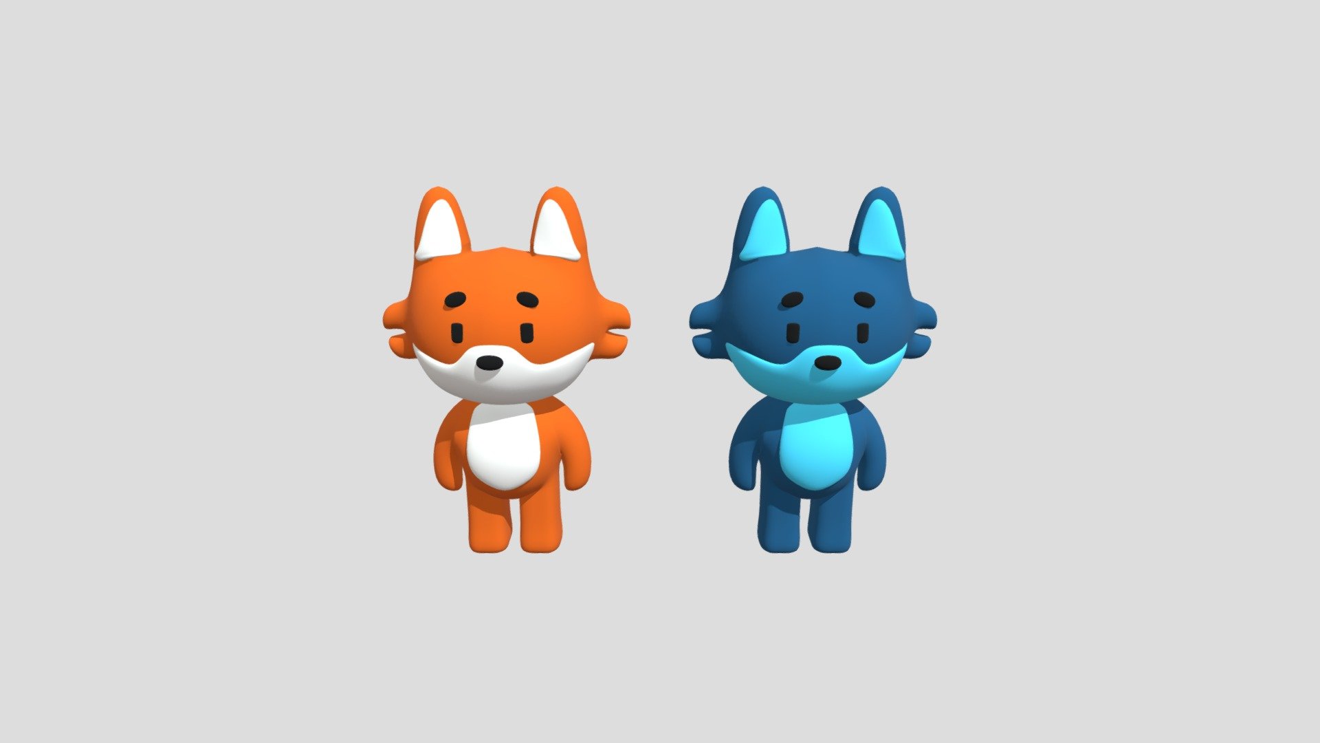 Fox Characters - Download Free 3D model by Zuni (@zanderklacour2 ...