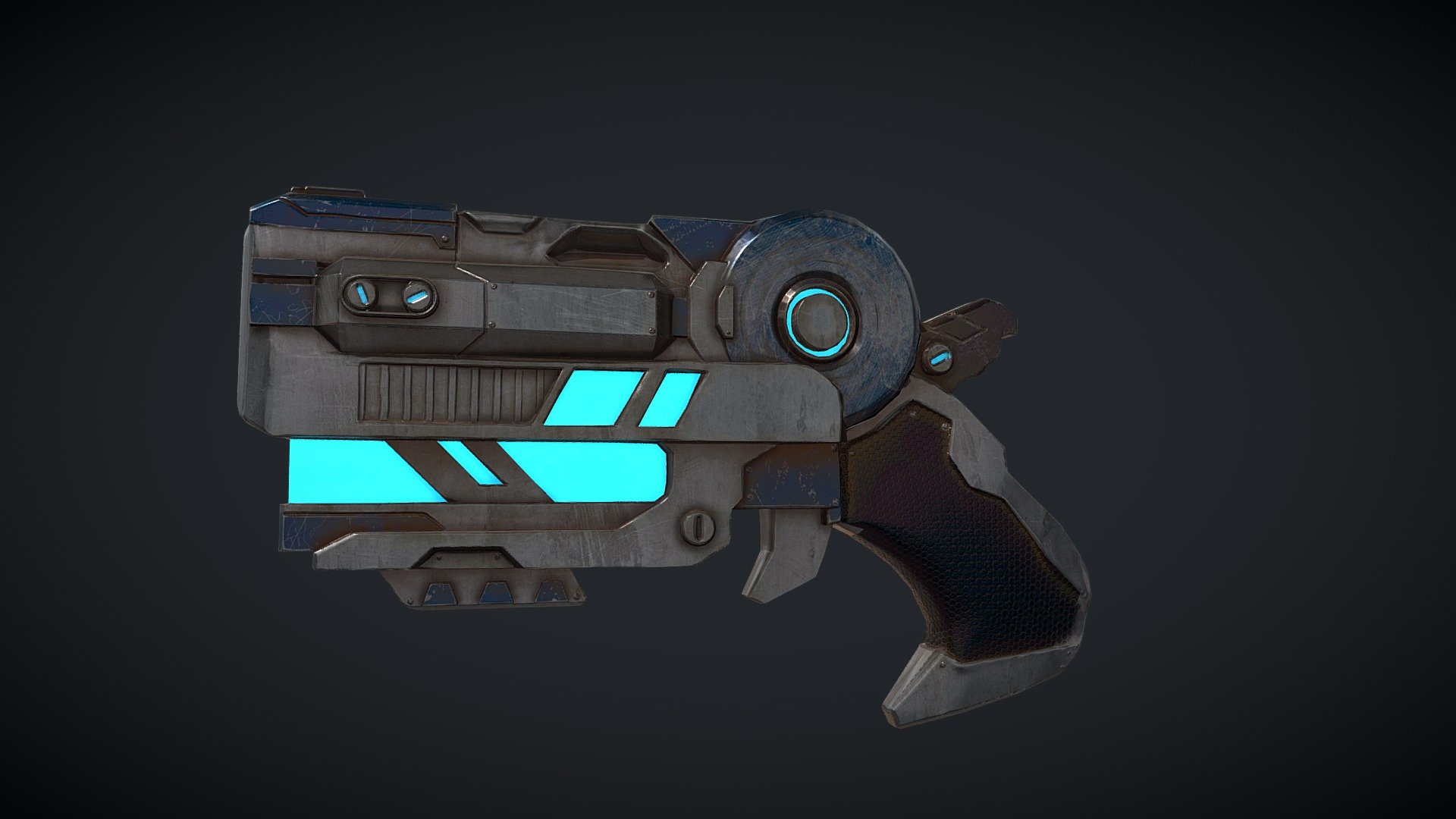 Sci fi weapon - 3D model by Elise_Lo [5746288] - Sketchfab