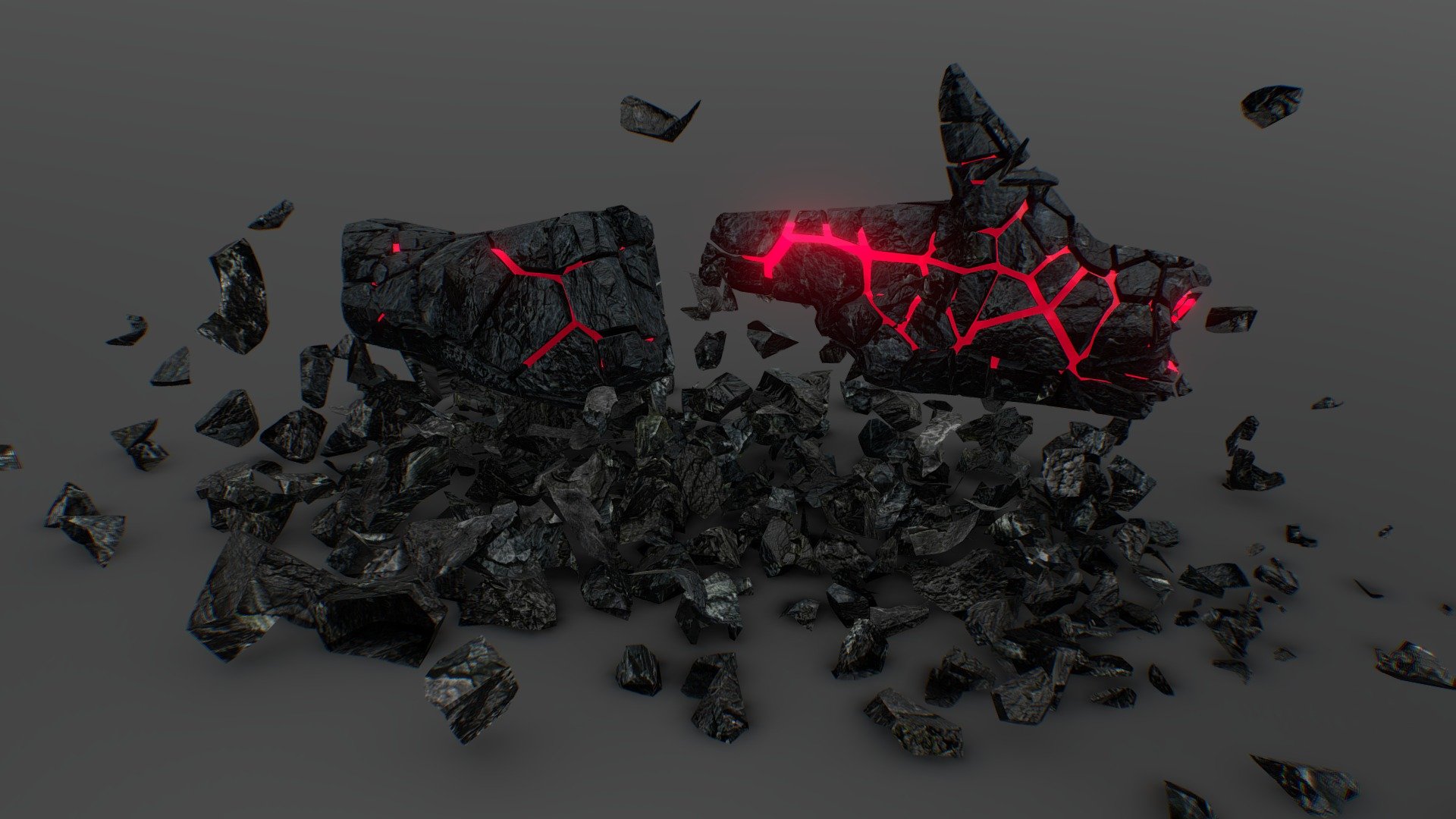 RTJ4D Shattered Rocks ! - 3D model by 🎀 ★彡[ꜰᴇʟɪx ʏᴀᴅᴏᴍɪ]彡★ 🎀 ...