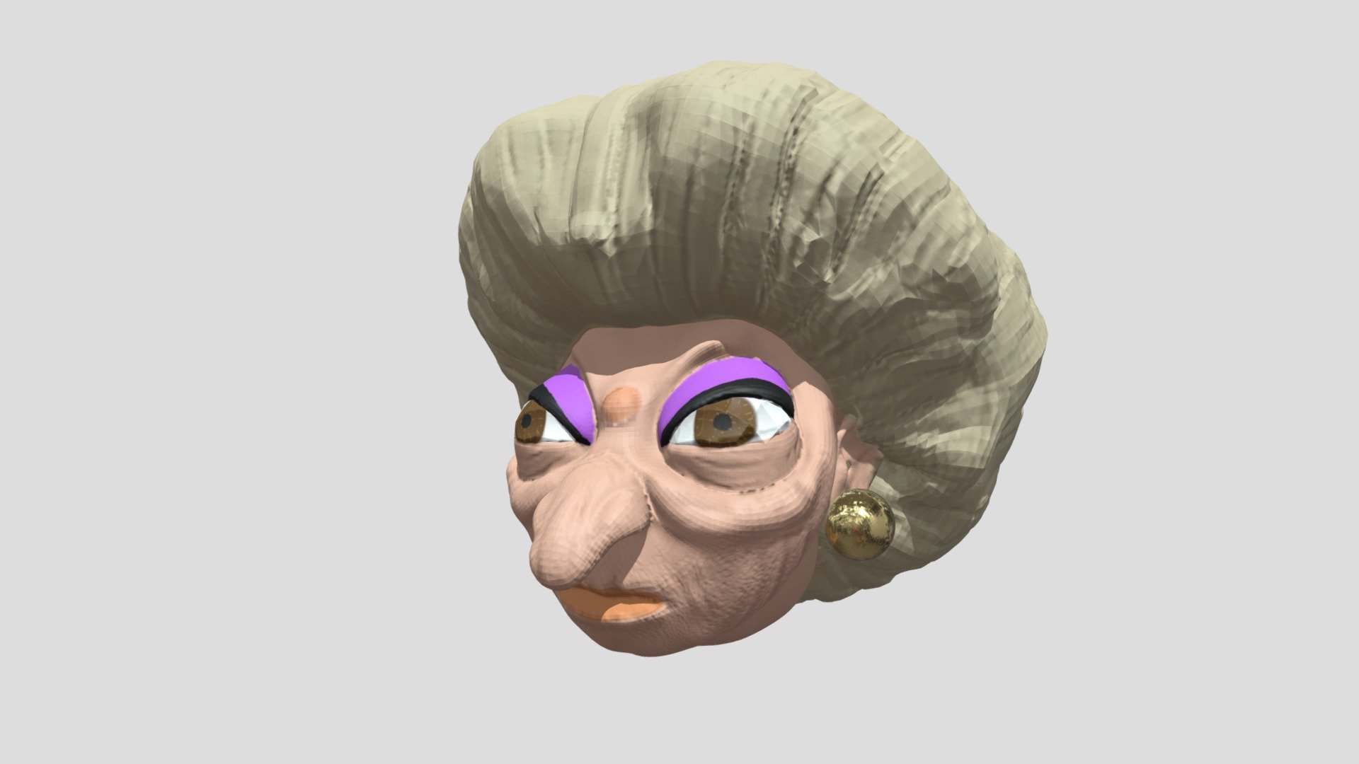 Yubaba - Download Free 3D model by Kurnazart [5747e06] - Sketchfab