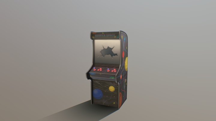 Arcademachine-arcade-machine 3D models - Sketchfab